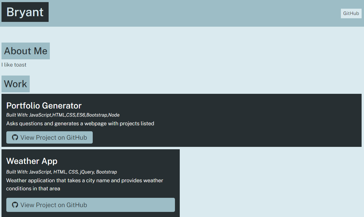 GitHub - brt9029/portfolio-generator