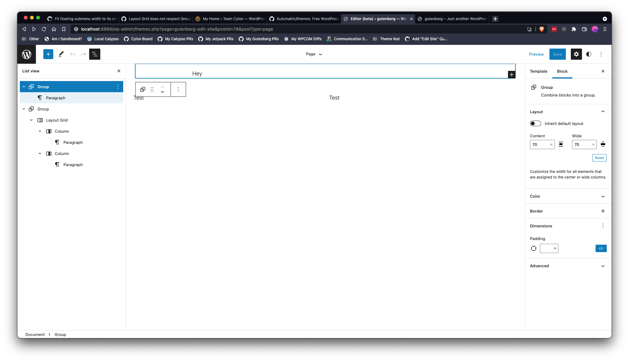 Layout Grid does not respect Group constraints · Issue #249 · Automattic/block-experiments · GitHub