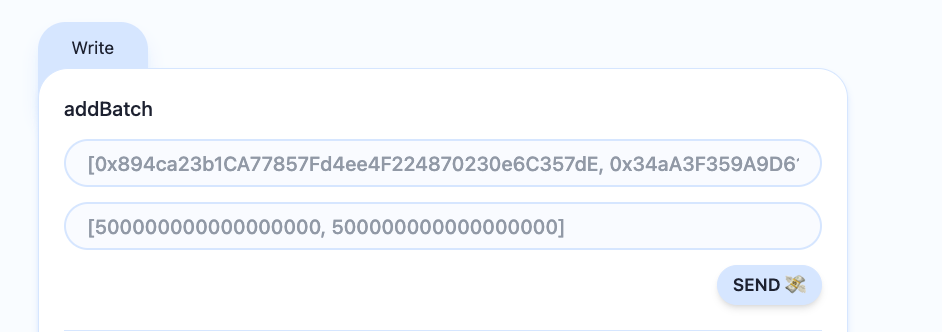 Array inputs on the debug page · Issue #288 · scaffold-eth/scaffold-eth-2 · GitHub