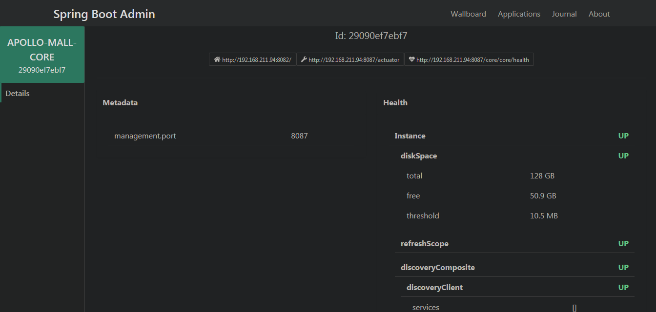 Failed To Show All Endpoints Of Eureka Instance · Issue 1164 · Codecentric Spring Boot Admin