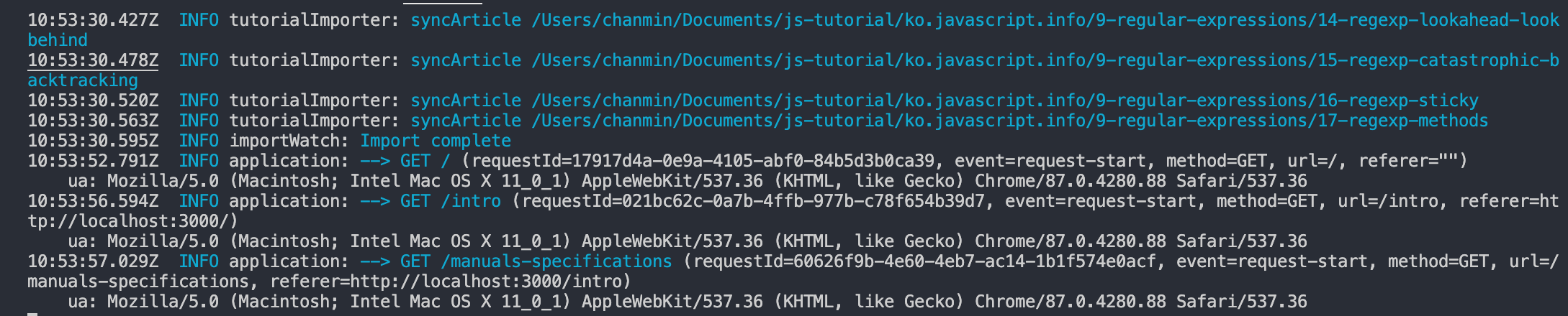 [Bug report] - js-yaml 업데이트로 인한 로컬 서버 실행 문제 · Issue #988 · javascript-tutorial/ko.javascript ...