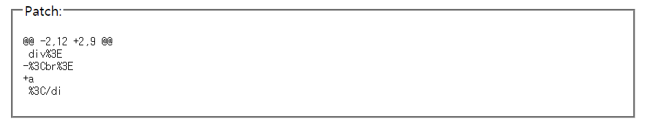 The result of the patch is strange. · Issue #66 · google/diff-match-patch · GitHub