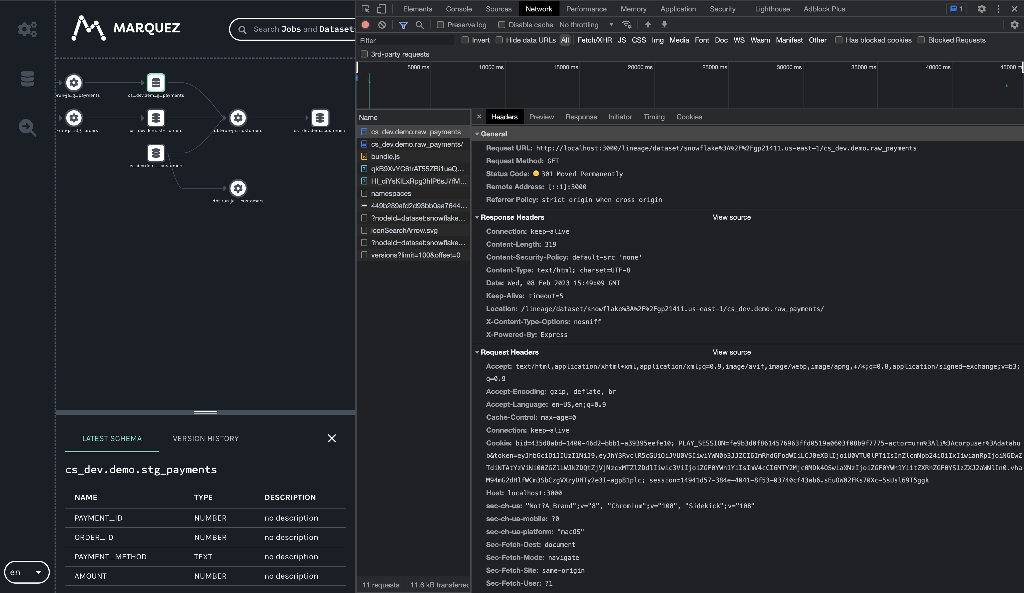 dbt-ol emits Snowflake database as lowercase · Issue #1602 · OpenLineage/OpenLineage · GitHub