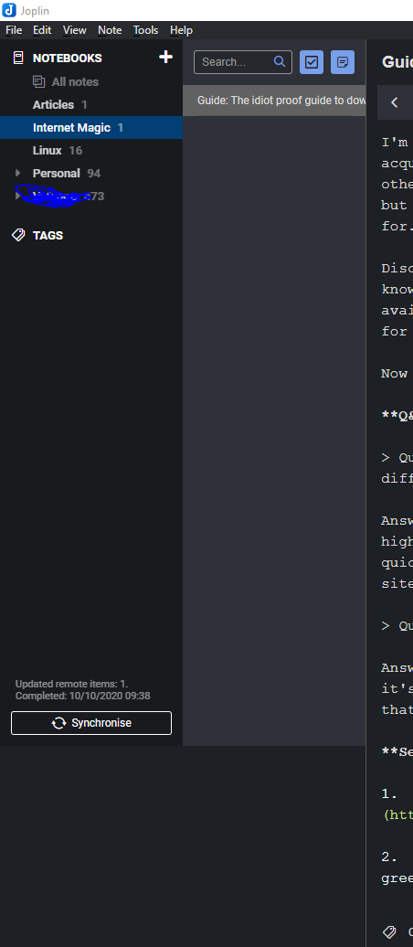UI Rendering error in note & notebook section · Issue #3891 · laurent22/joplin · GitHub