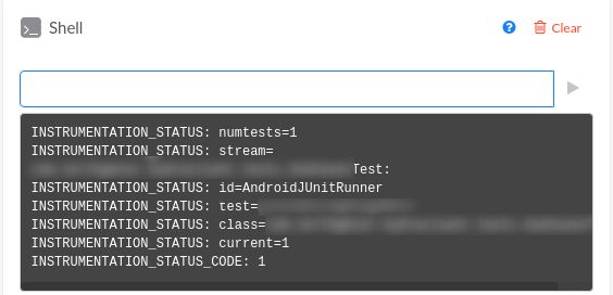 Uiautomation Not Connected Error When Run Android Ui Automator Tests From Stfs Web Shell
