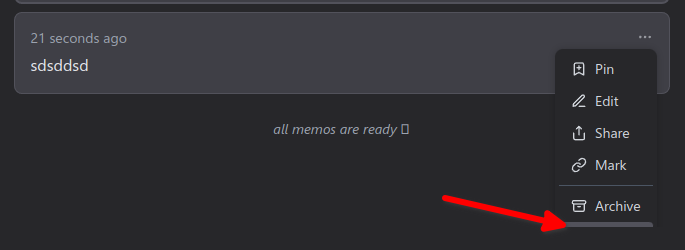 Memos with one line could not be deleted · Issue #1835 · usememos/memos · GitHub