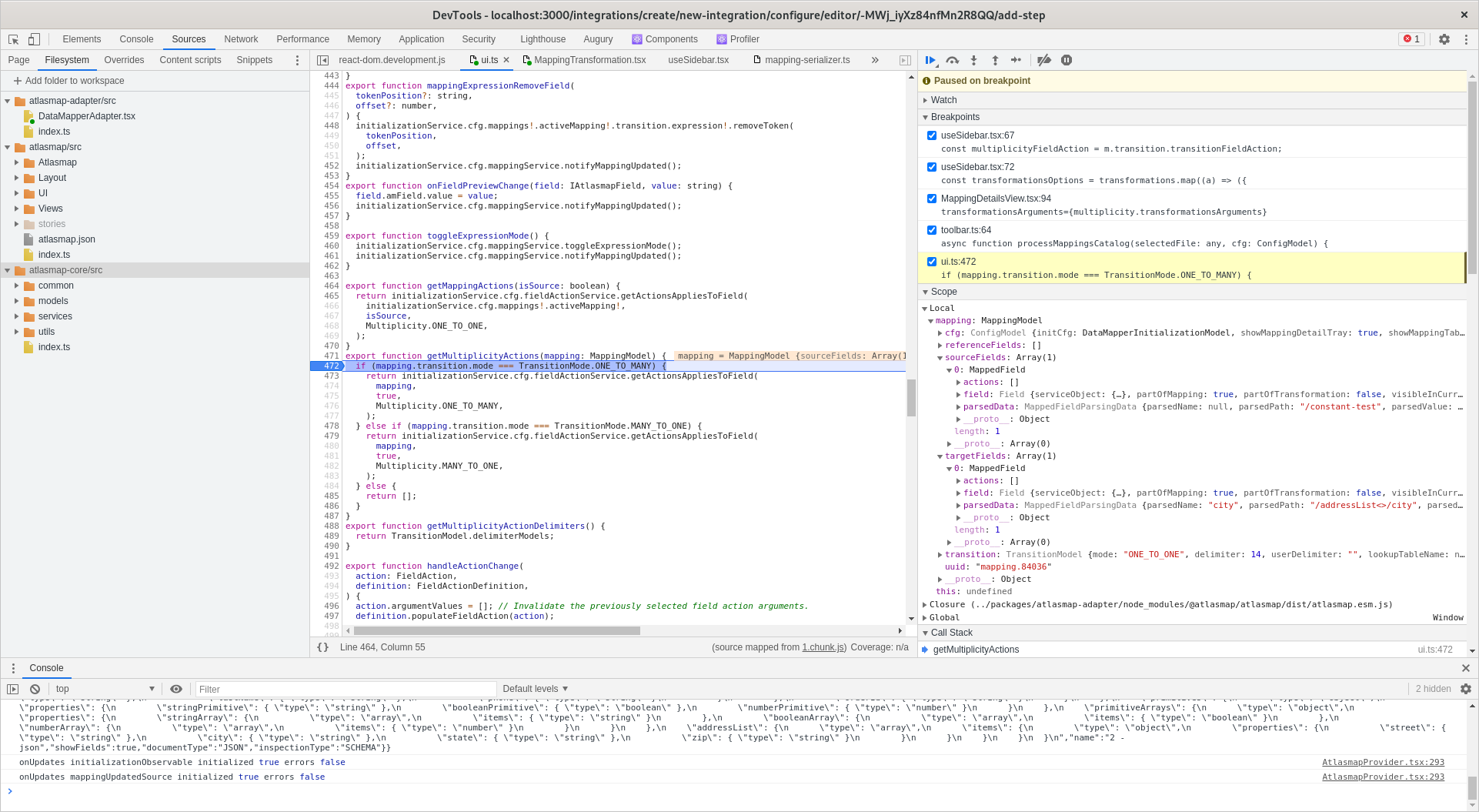 Syndesis: one-to-many transformation disappears upon reopen · Issue ...
