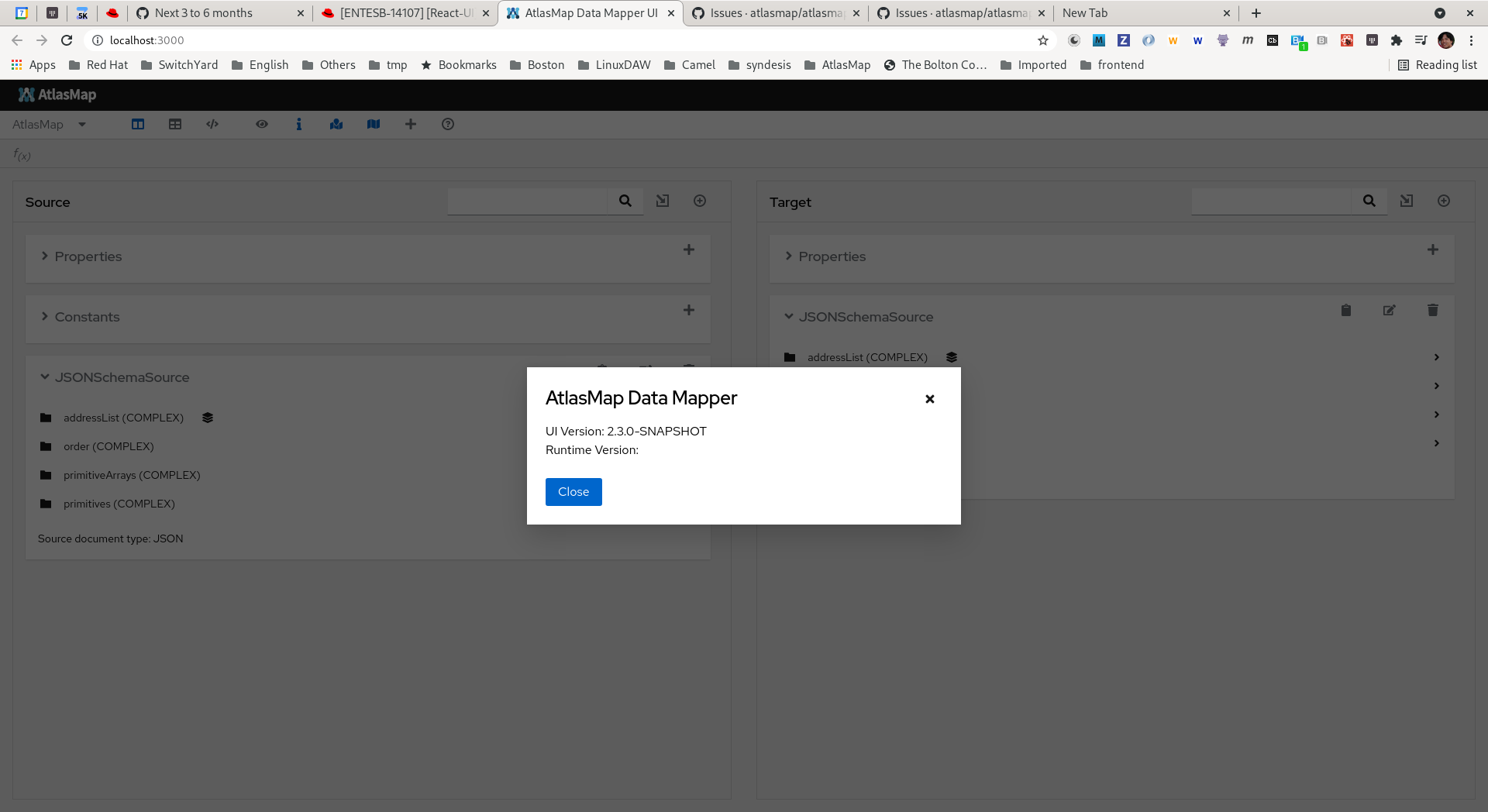 Runtime version is empty in About dialog · Issue #3058 · atlasmap ...