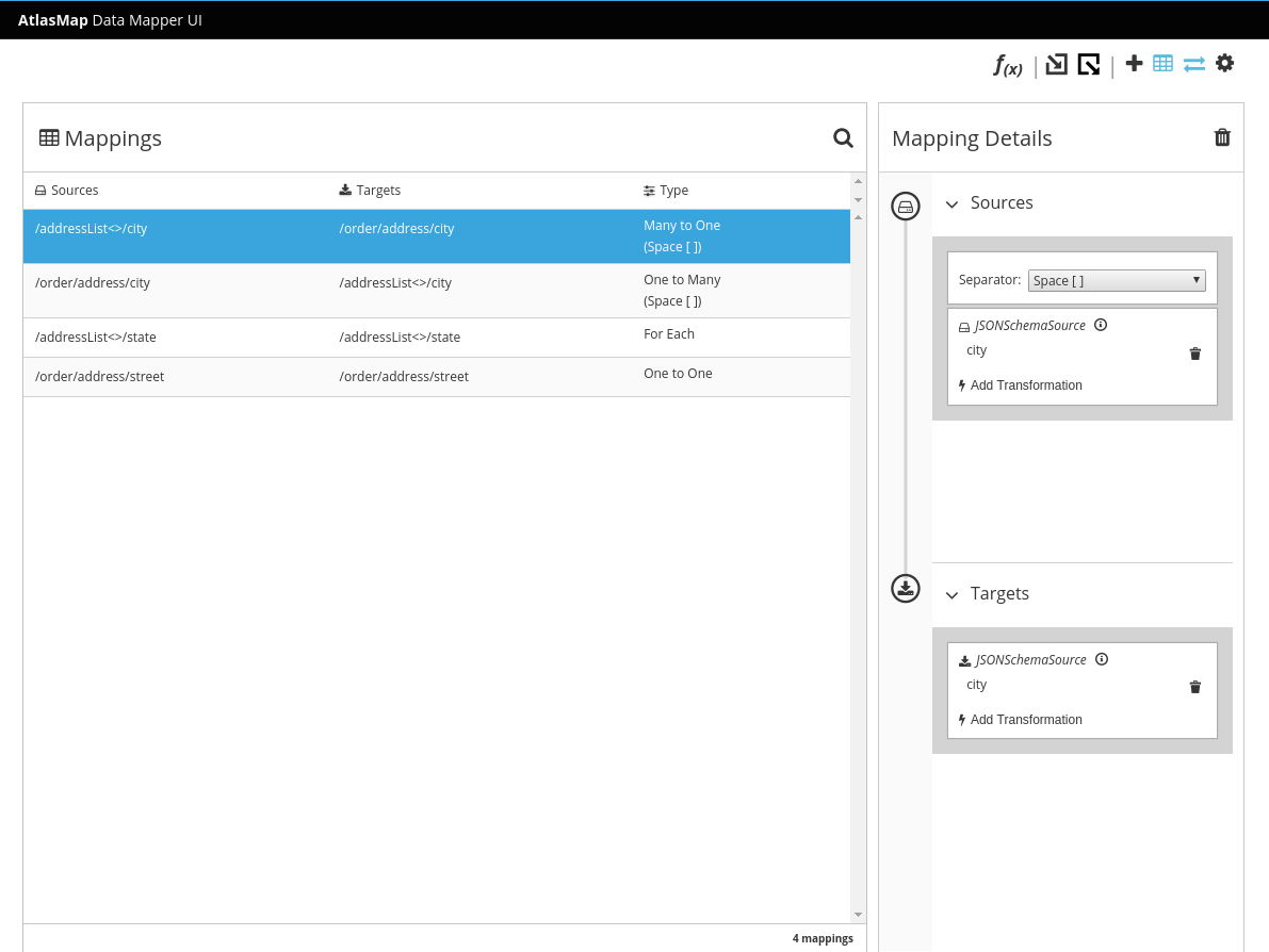 [UI] transition to many-to-one/one-to-many mapping for collection non-collection mapping · Issue ...