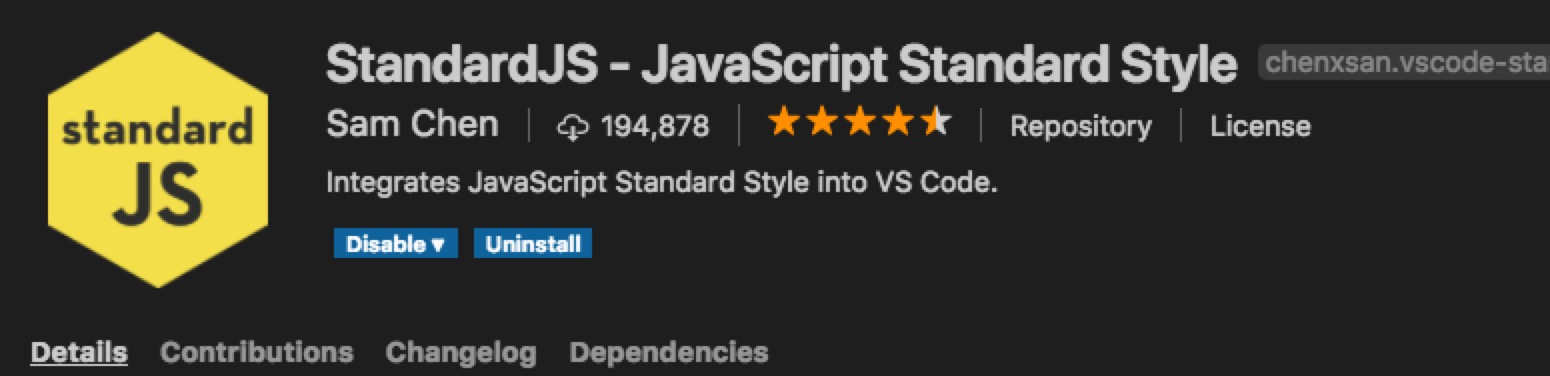 昨天插件更新后，插件就不运行了 · Issue #68 · standard/vscode-standard · GitHub