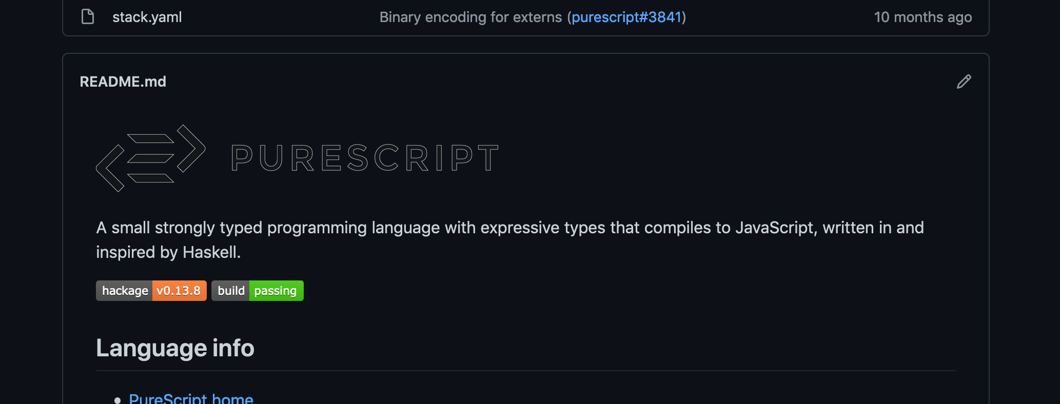 Logo is not clearly legible in GitHub's dark mode · Issue #4001 · purescript/purescript · GitHub