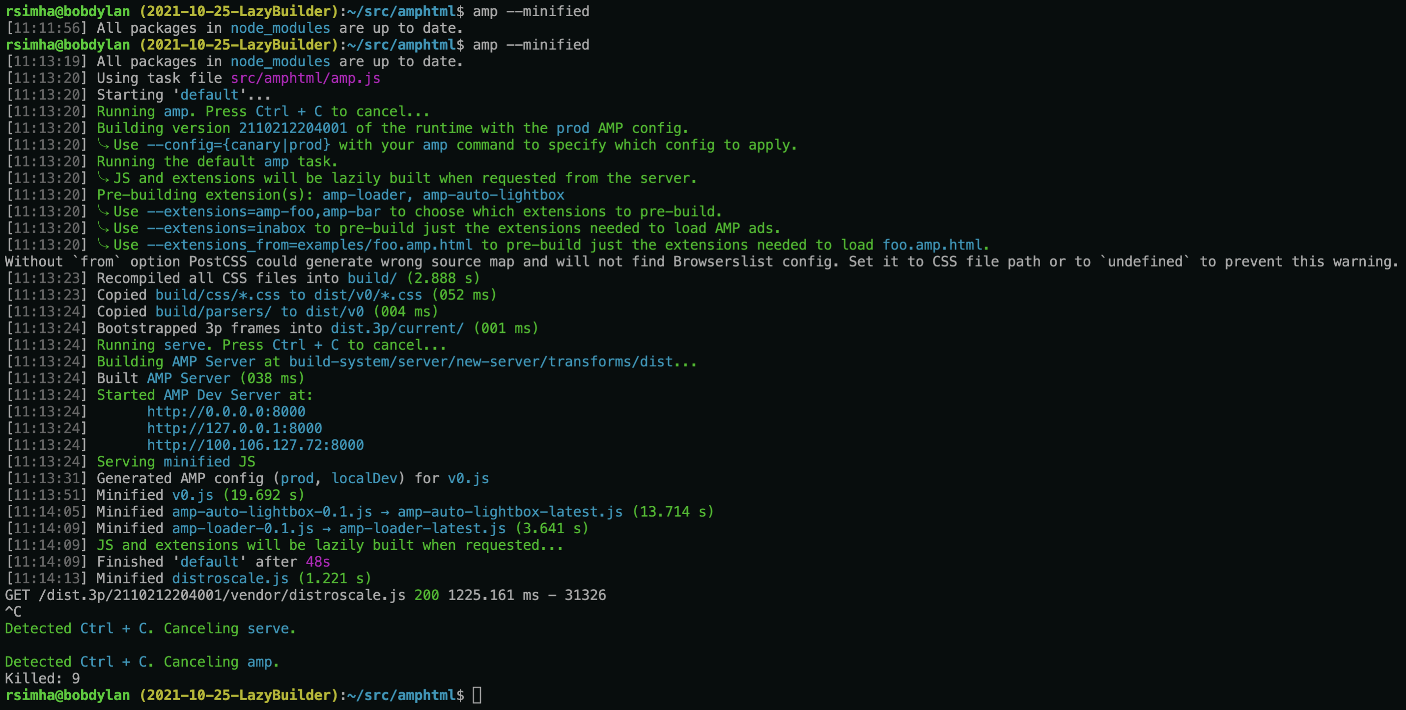 `bento-*.js` files are not built on server request · Issue #36403 · ampproject/amphtml · GitHub