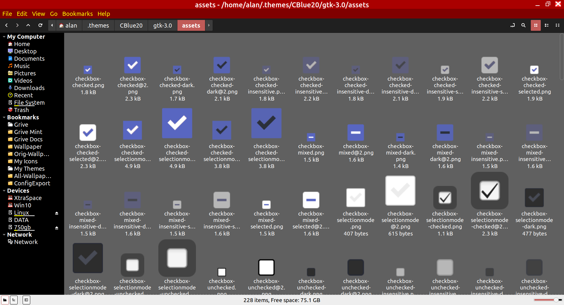 Nemo changes icon sizes in icon view when resizing. · Issue #2689 · linuxmint/nemo · GitHub