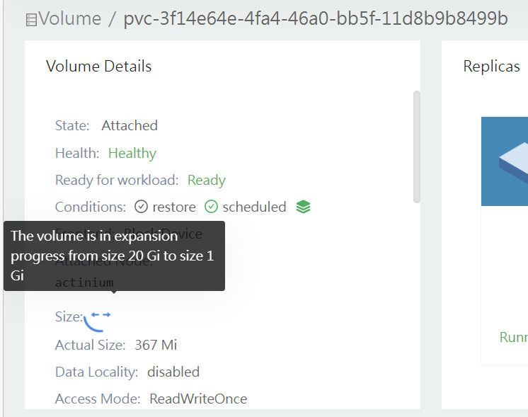 Bug Longhorn Is Trying To Shrink A Volume · Issue 4651 · Longhornlonghorn · Github