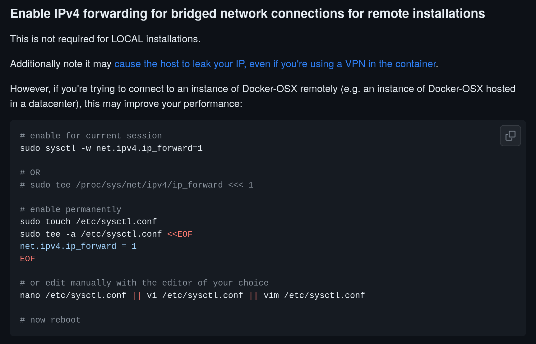 Networking From Container Works Perfectly Networking In Doesn T Work At All · Issue 687