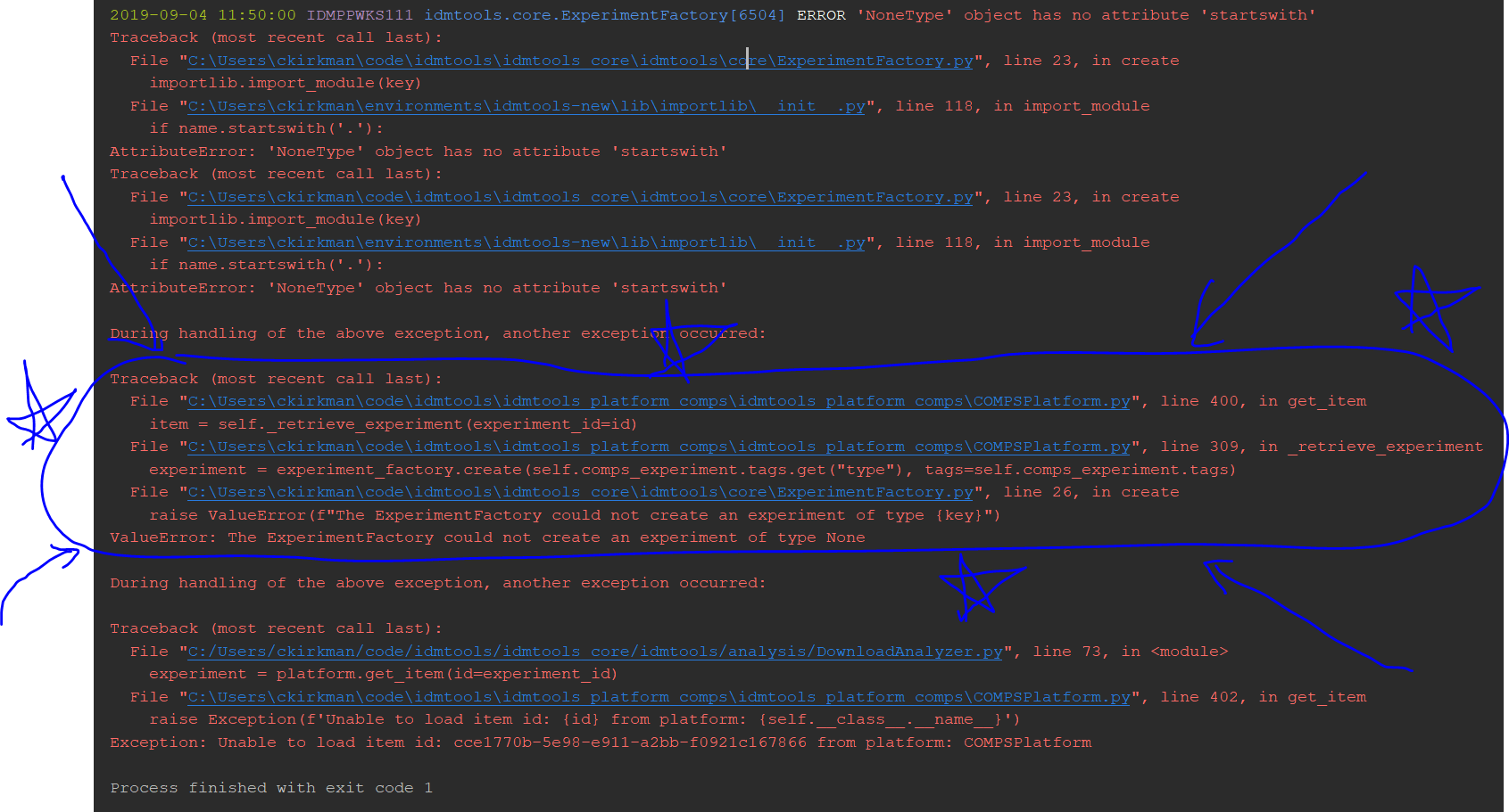 idmtools is not retro-compatible with pre-idmtools experiments · Issue #323 ...