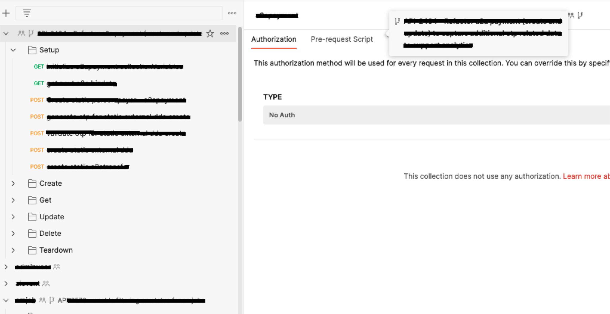 mouseover bubble for request/fork name not consistently displayed · Issue #9502 · postmanlabs ...