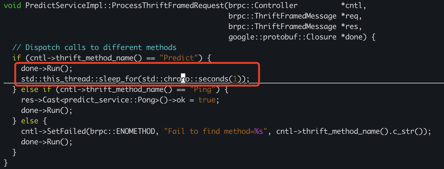 thrift模式done->Run()无法提前回复客户端 · Issue #2033 · apache/brpc · GitHub