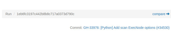discuss: consistency of Commit between BenchmarkResult and Run (and other properties) · Issue ...
