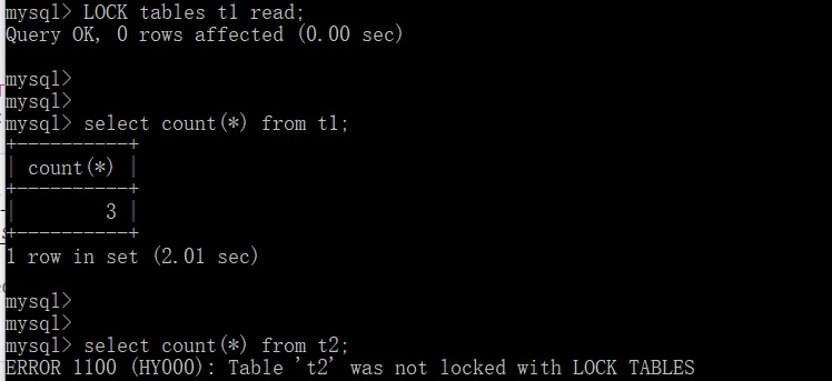 [Subtask]: Add syntax and plan for the Lock/Unlock table statement ...