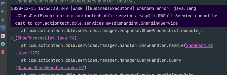 Can T Use Both Show Processlist And Rwsplitservice · Issue 2377