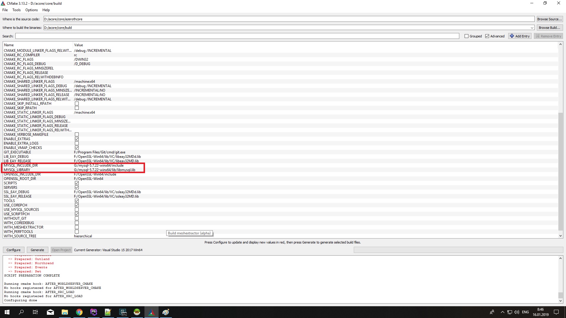 [vs] Compilation errors MariaDB · Issue #1282 · azerothcore/azerothcore-wotlk · GitHub