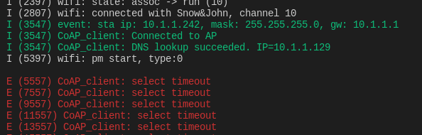[TW#16355] COAP experiment between two esp32 as server/client · Issue #1218 · espressif/esp-idf ...