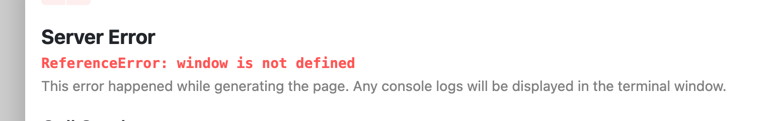 Eruda Not Working For Server Side Rendering。 · Issue 206 · Liriliri Eruda · Github