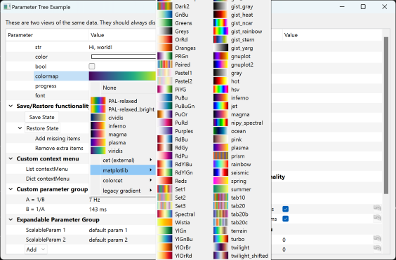colormap alternative · pyqtgraph pyqtgraph · Discussion #2788 · GitHub