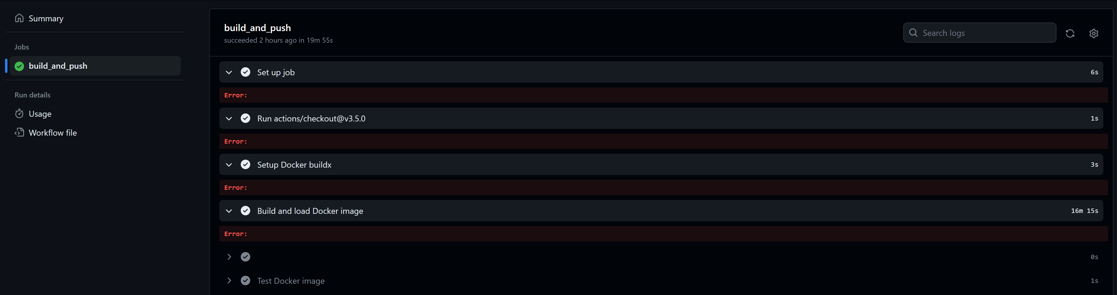 Completed actions show error with `.gitconfig`, live actions don't · community · Discussion ...
