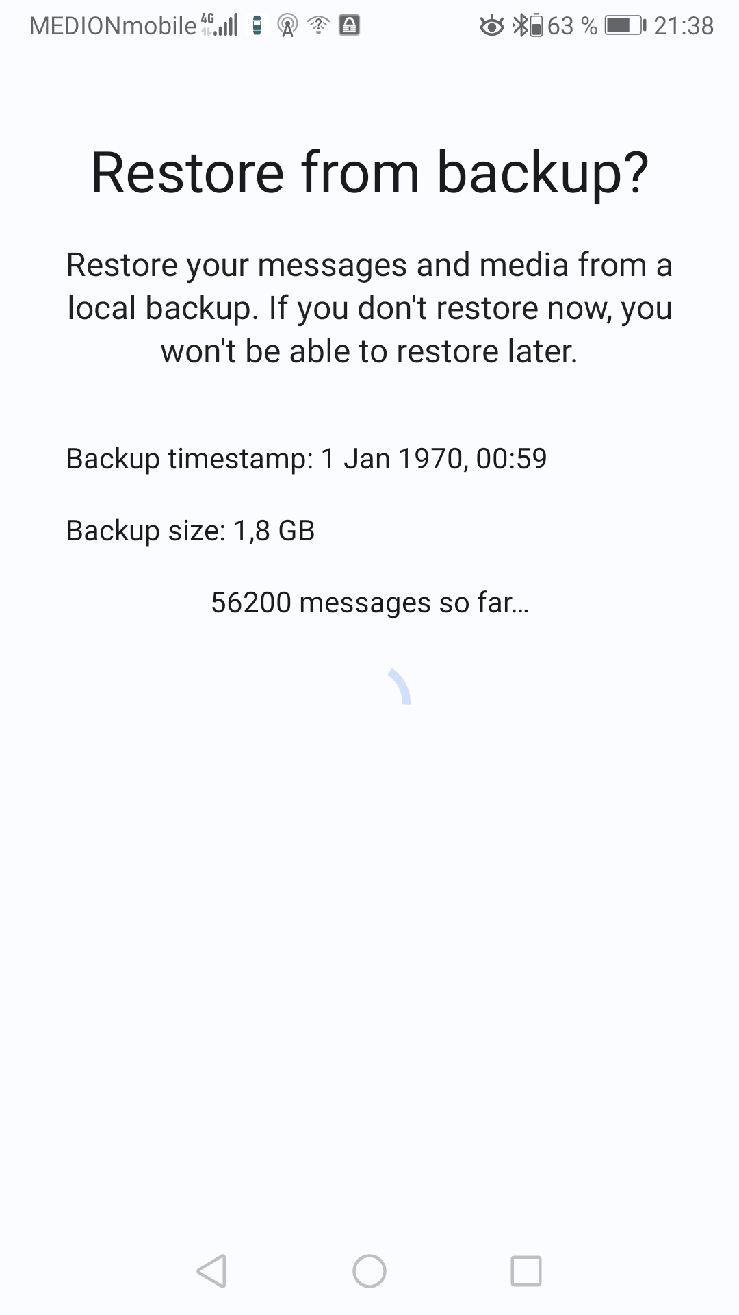 Crash When Importing Generated Backup Negative Array Size · Issue 145 · Bepaaldsignalbackup 9233