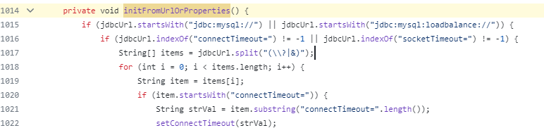 使用mariadb无法通过url设置sockettimeout和connecttimeout · Issue 5457 · Alibaba 1601