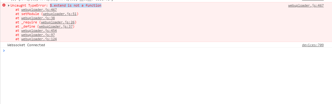 $.extend is not a function · Issue #3107 · fex-team/webuploader · GitHub