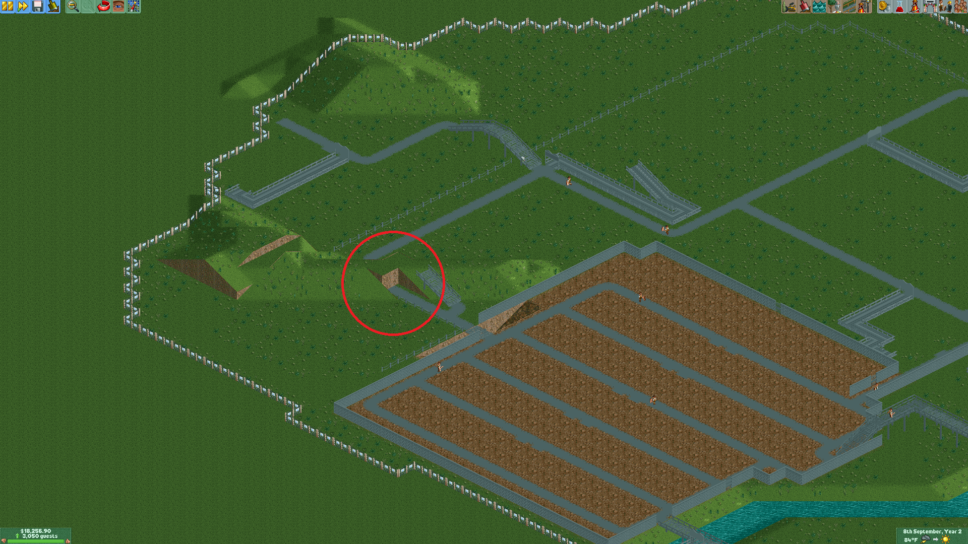 Tunnel entrances not rendering in 'highlight path issues' mode if they have benches inside ...