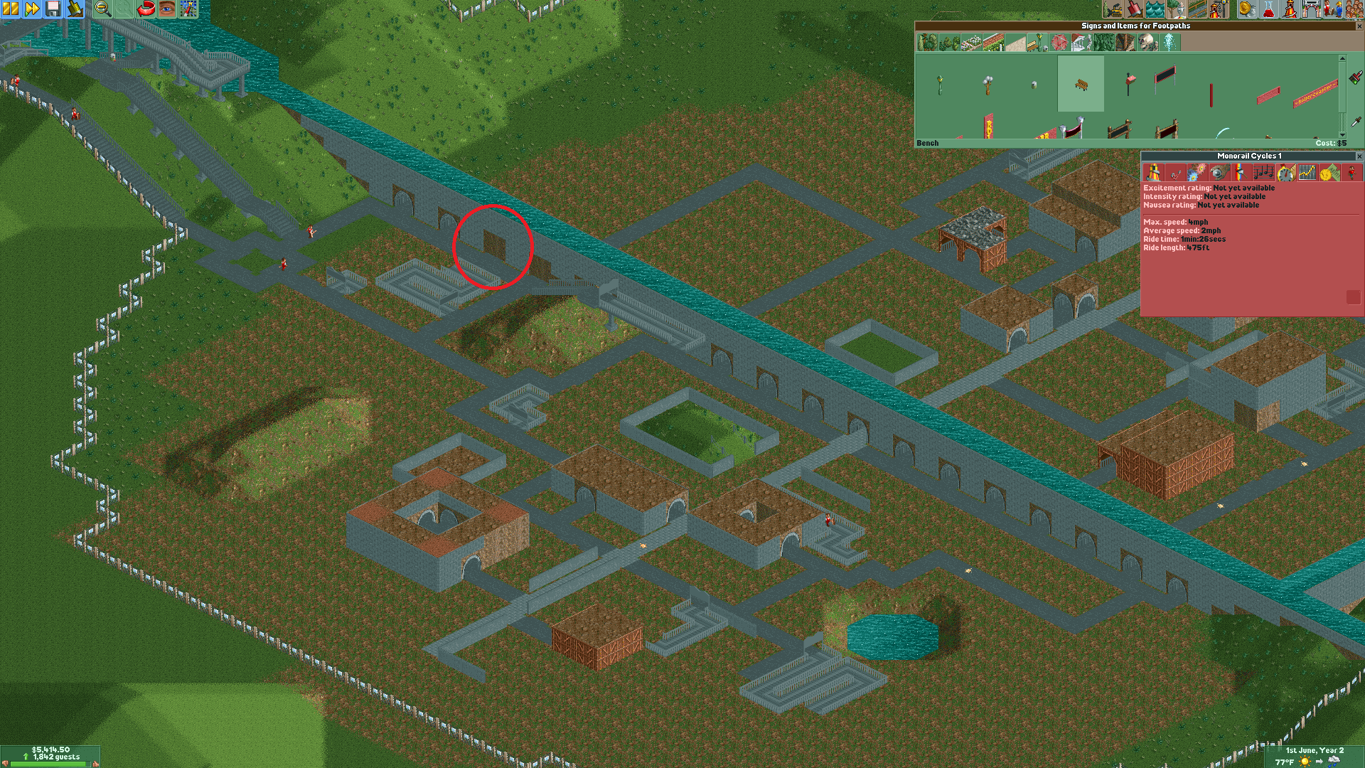 Tunnel entrances not rendering in 'highlight path issues' mode if they have benches inside ...