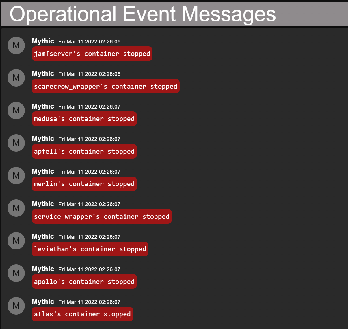 All C2 Profiles and Payloads Offline. Host says they are running ...