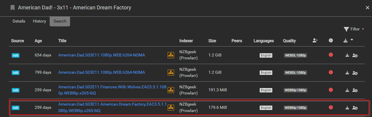 Manually selecting release and mapping doesn't carry over to import queue and requires manual ...