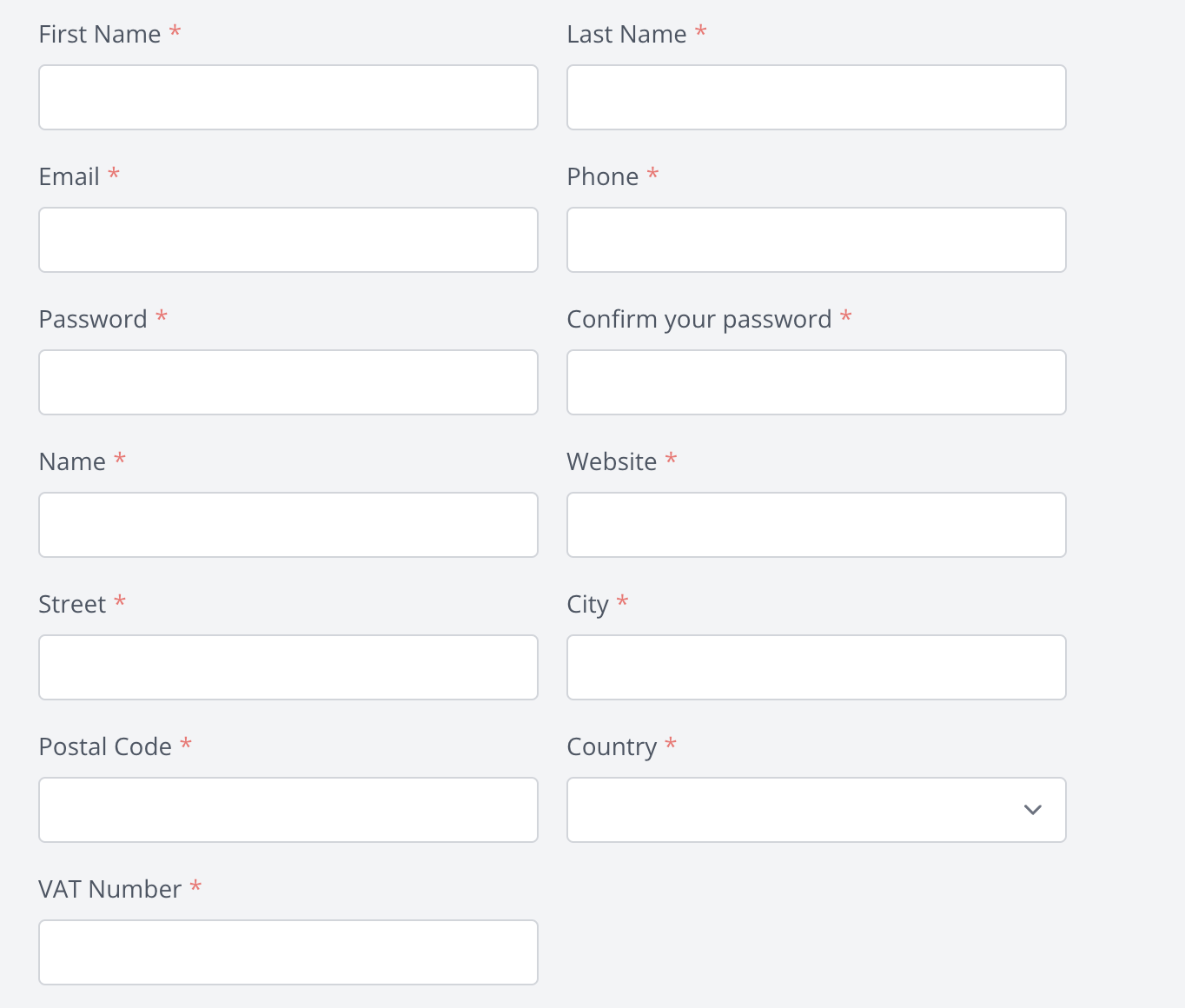 Set client registratrion fields as non mandatory · Issue #8310 ...