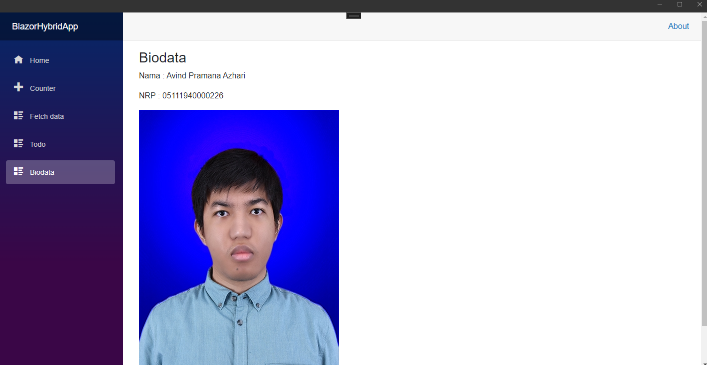 GitHub - AvindAzhari/BlazorHybridApp