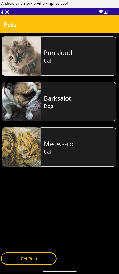 GitHub - AvindAzhari/PetFinder