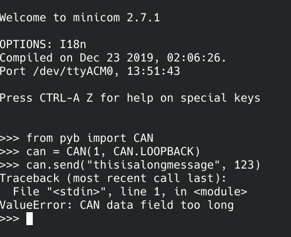 Can Fd Not Working With Stm32 H7 · Issue 8169 · Micropython Micropython · Github