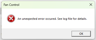 "An Unexpected Error Occurred. See log file for details. " After Updating Nvidia GPU Driver ...
