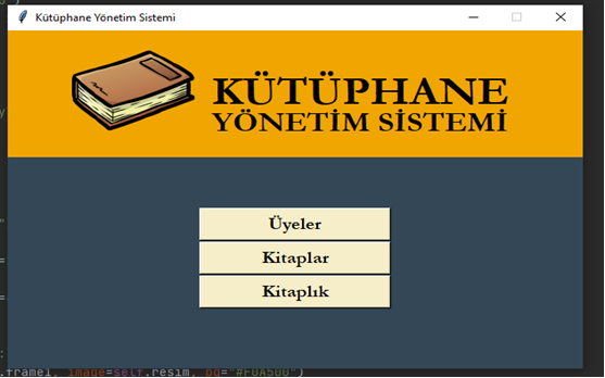 GitHub - Mertysahin/libraryManagement: Python & Tkinter kütüphane otomasyonu