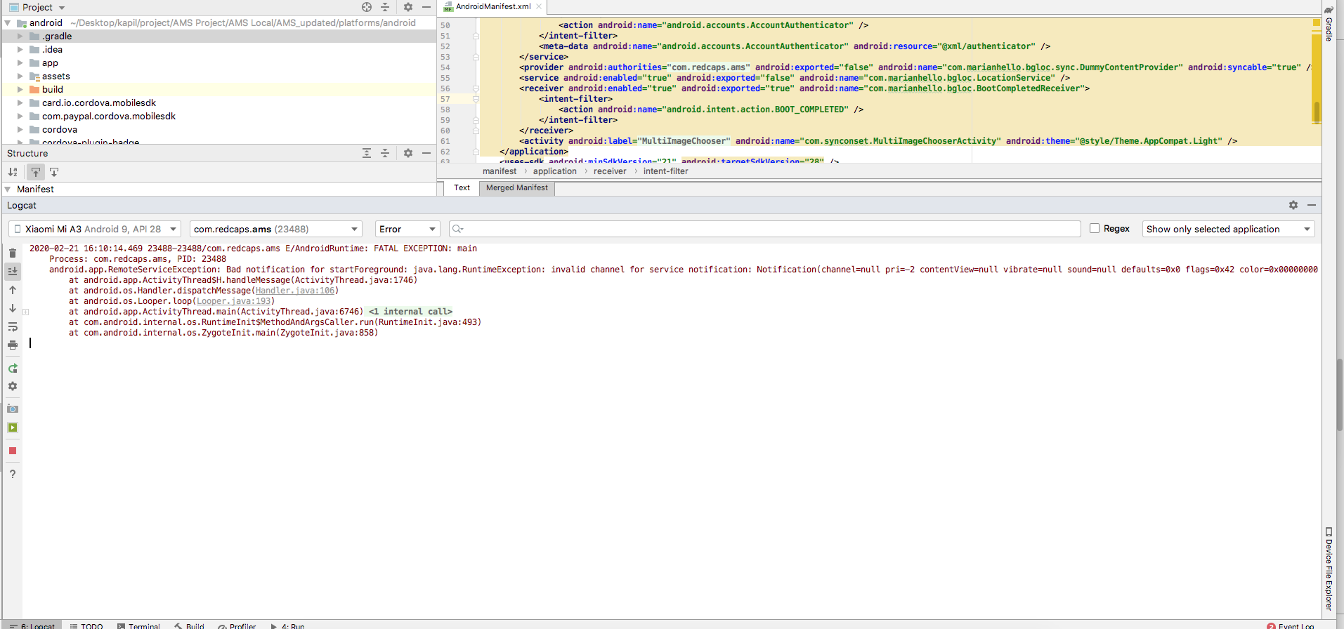 Background Mode Not Working On Android 8 0 0 Working On Earlier Versions · Issue 400 · Katzer
