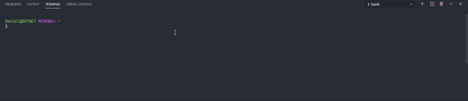 On startup / Sometimes can't use the integrated terminal · Issue ...
