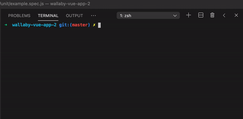 Failed to load configuration file: Error: Cannot find module '/Users/tony/src/tmp/wallaby-vue ...