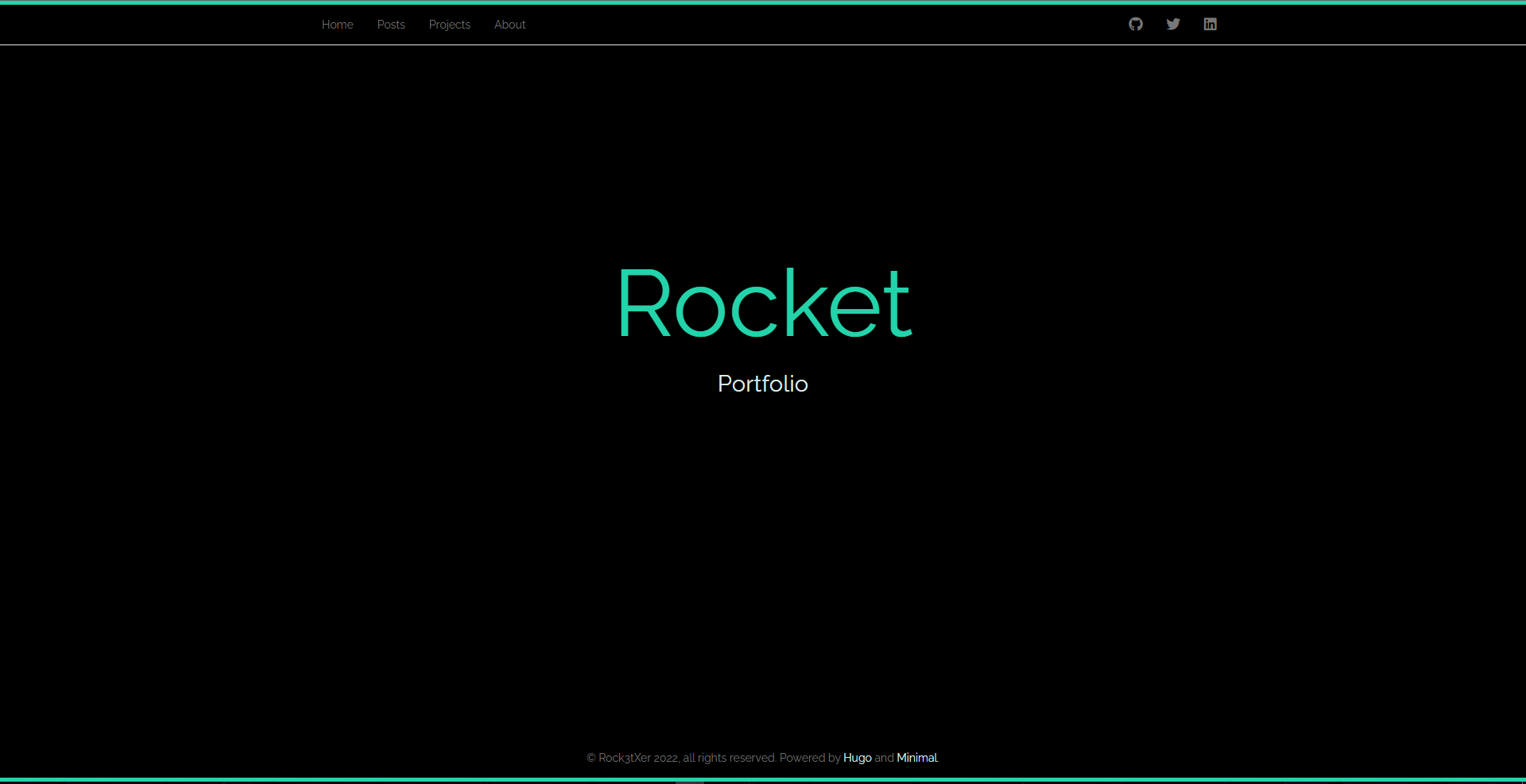GitHub - Rock3tXer/Rocket-Site: Personal website used as portfolio.