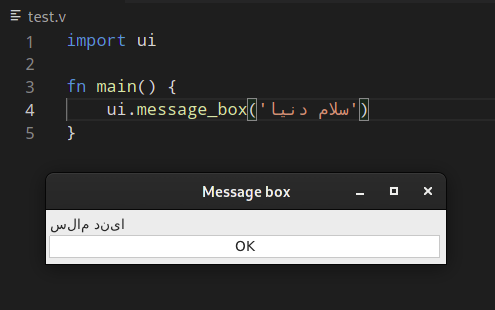 rendering persian is wrong · Issue #391 · vlang/ui · GitHub