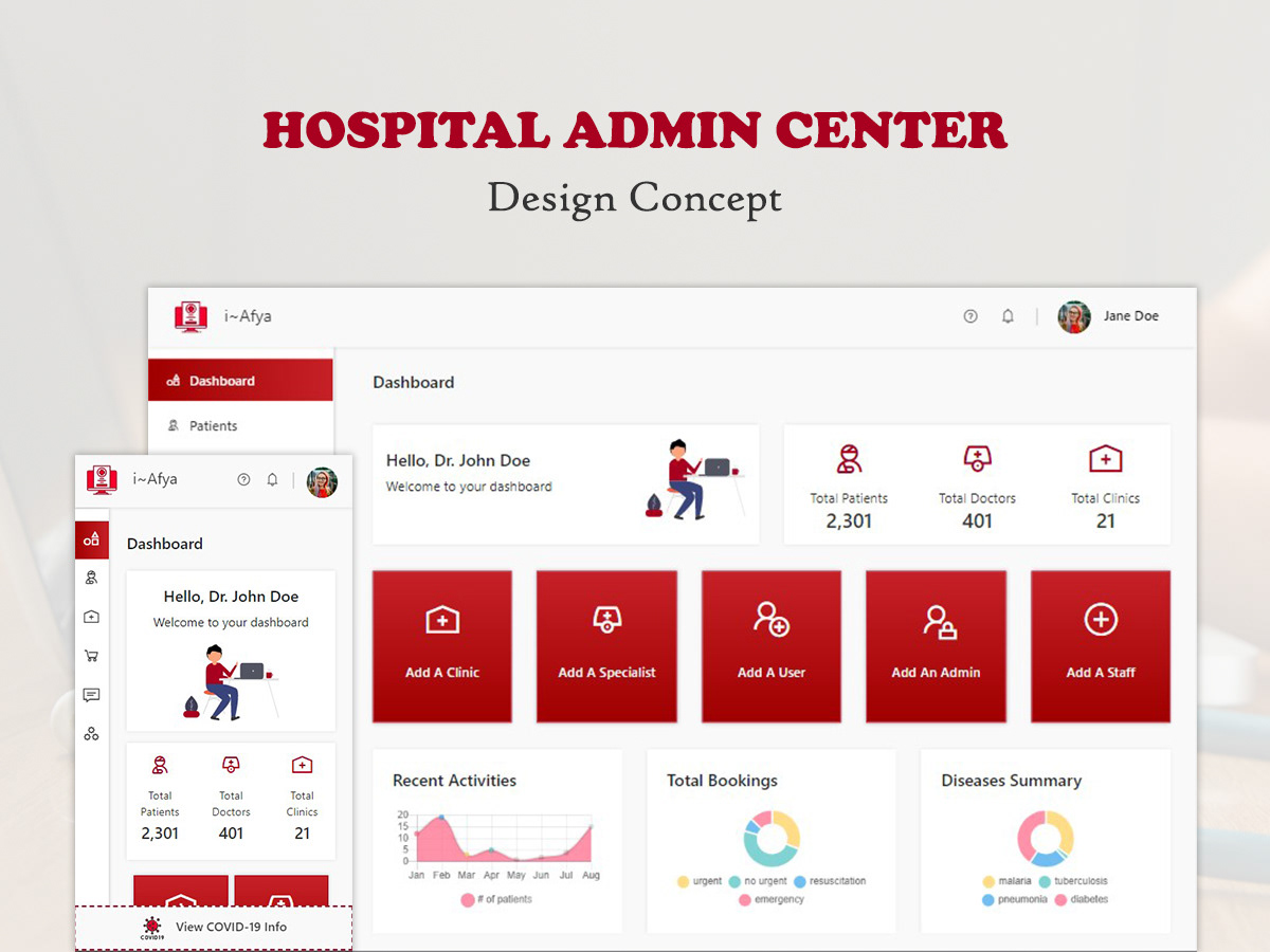 GitHub - kelvink96/hospital-admin: A hospital admin dashboard template ...
