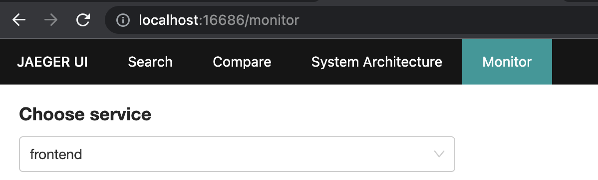 SPM demo does not show the Monitor tab in the UI · Issue #3792 · jaegertracing/jaeger · GitHub